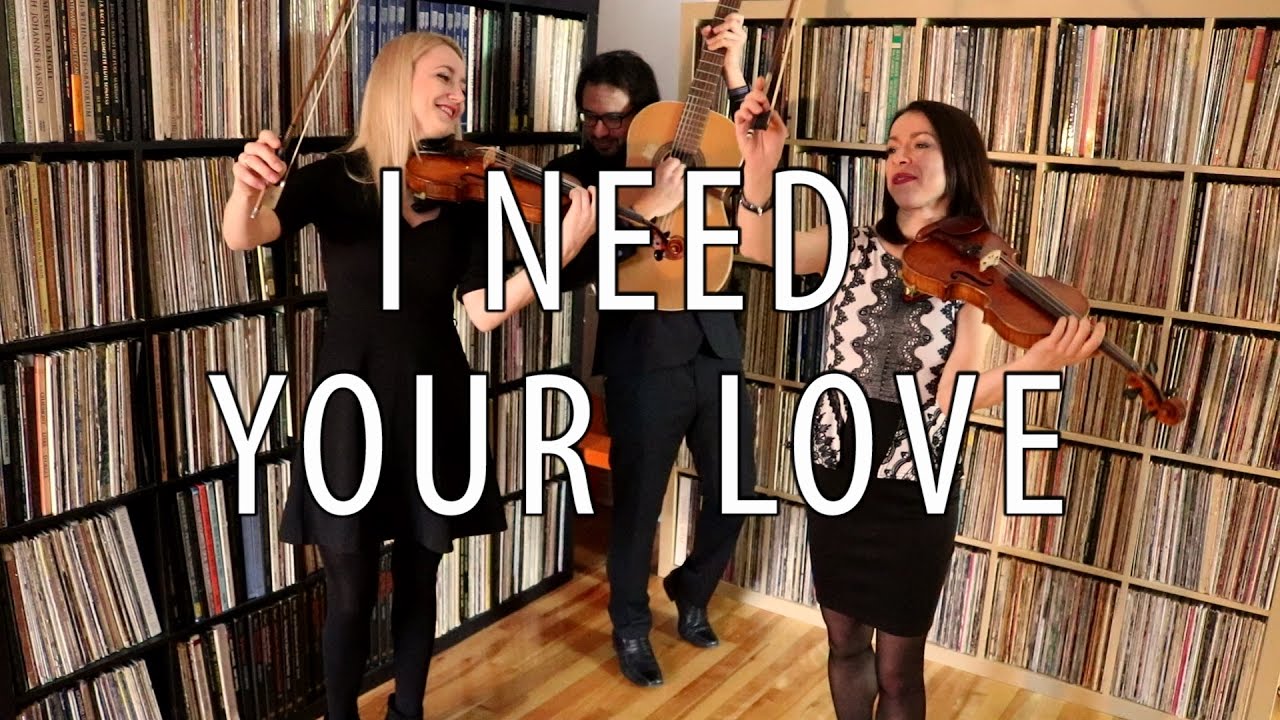 I Need Your Love - Calvin Harris ft. Ellie Goulding (guitar and violin ...