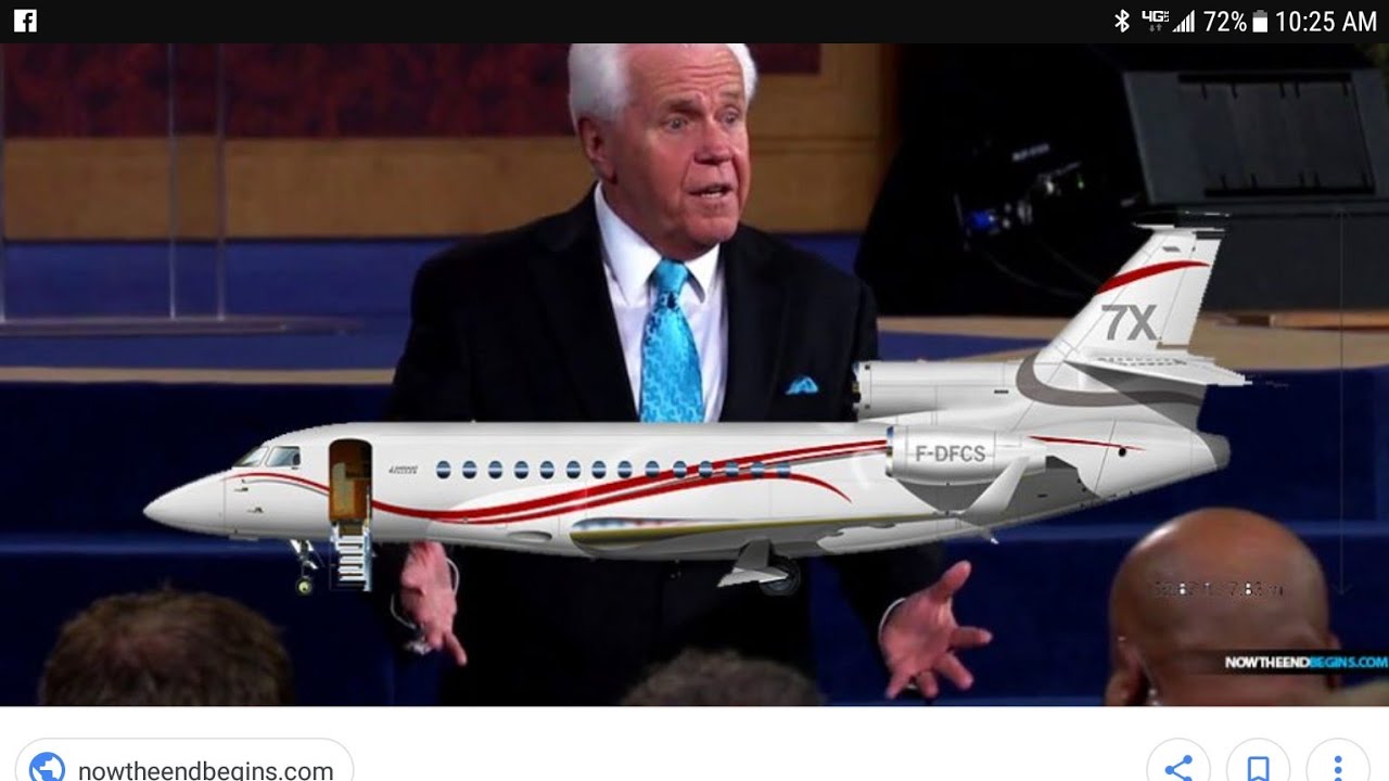 Preacher wants a 54 million dollar jet ? - YouTube