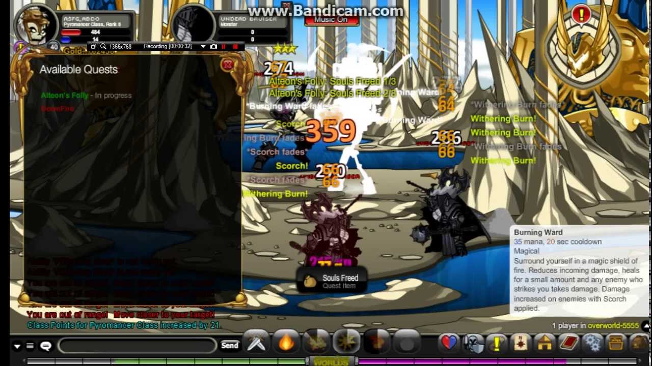 alteon's folly quest aqw =/join overworld battle in the heaven 14 - YouTube