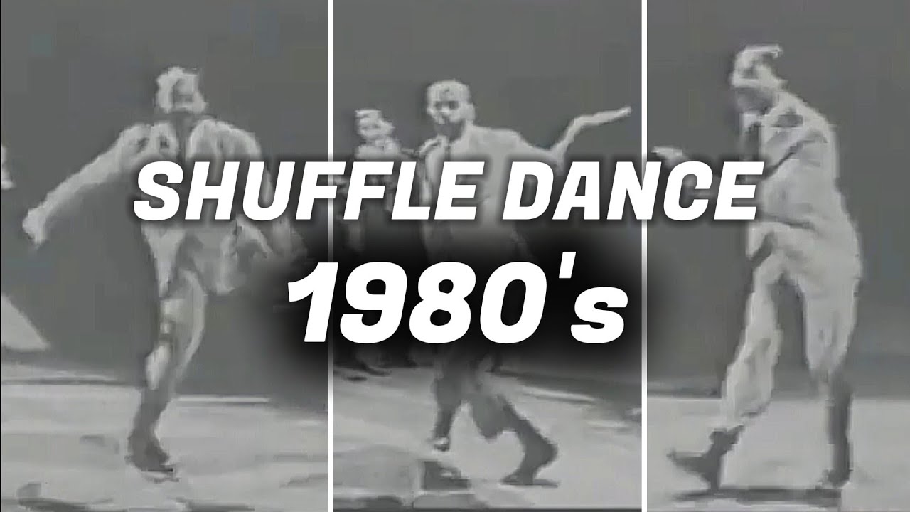 Shuffle dance in 1980's #shuffledance - YouTube