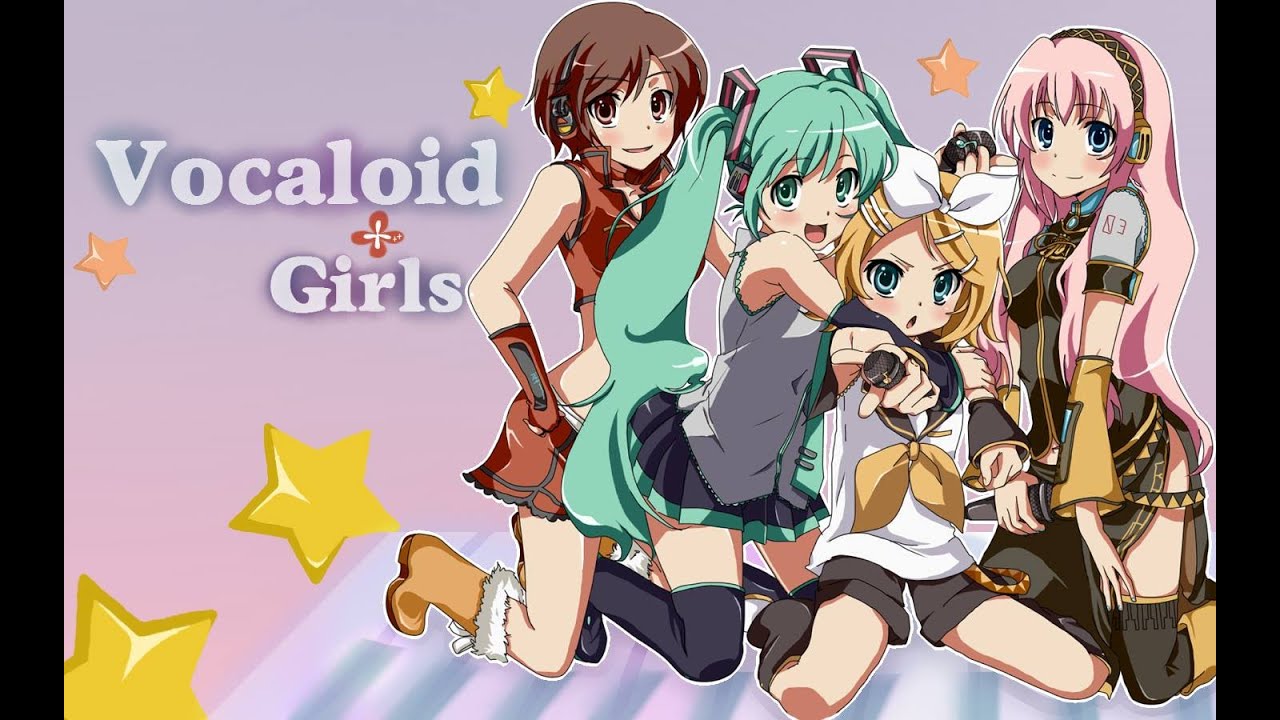 [MMD] Nyan Nyan Dance, ft. Vocaloid Girls - YouTube