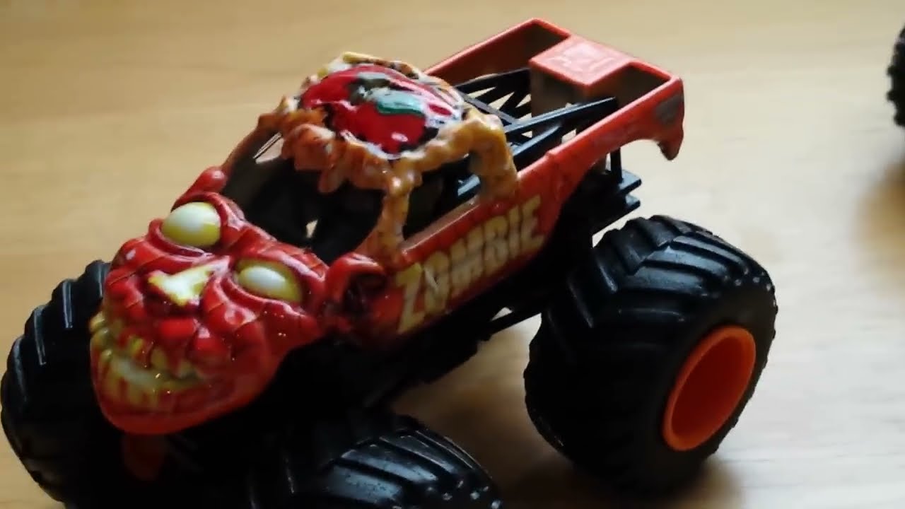 Hot Wheels Monster Jam: Halloween Zombie Unboxing! - YouTube