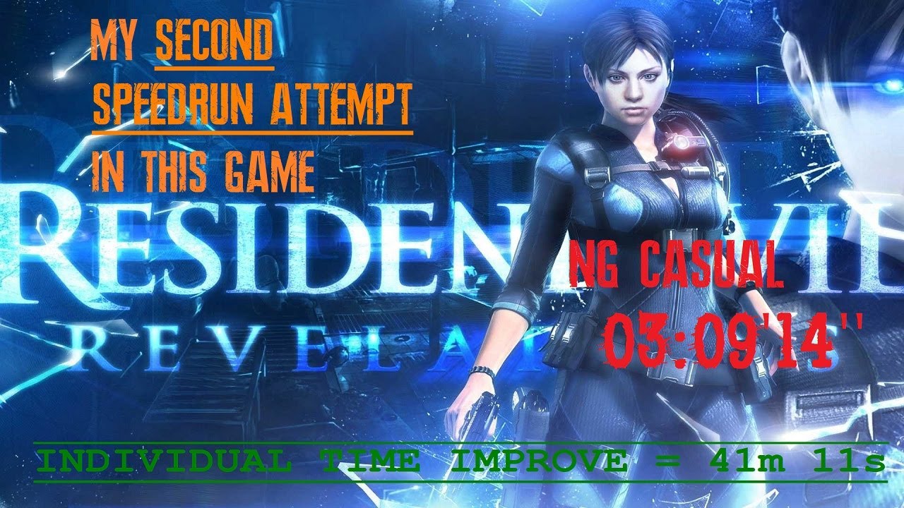 Resident Evil Revelations - my second speedrun attempt [NG Casual IGT 03:09'14] - better by 41m ...