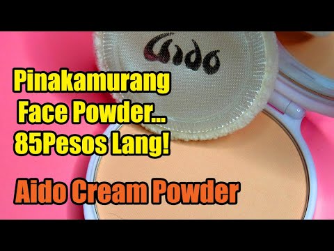 Aido Cosmetics Cream Powder (Pinakamurang Face Powder!) - YouTube