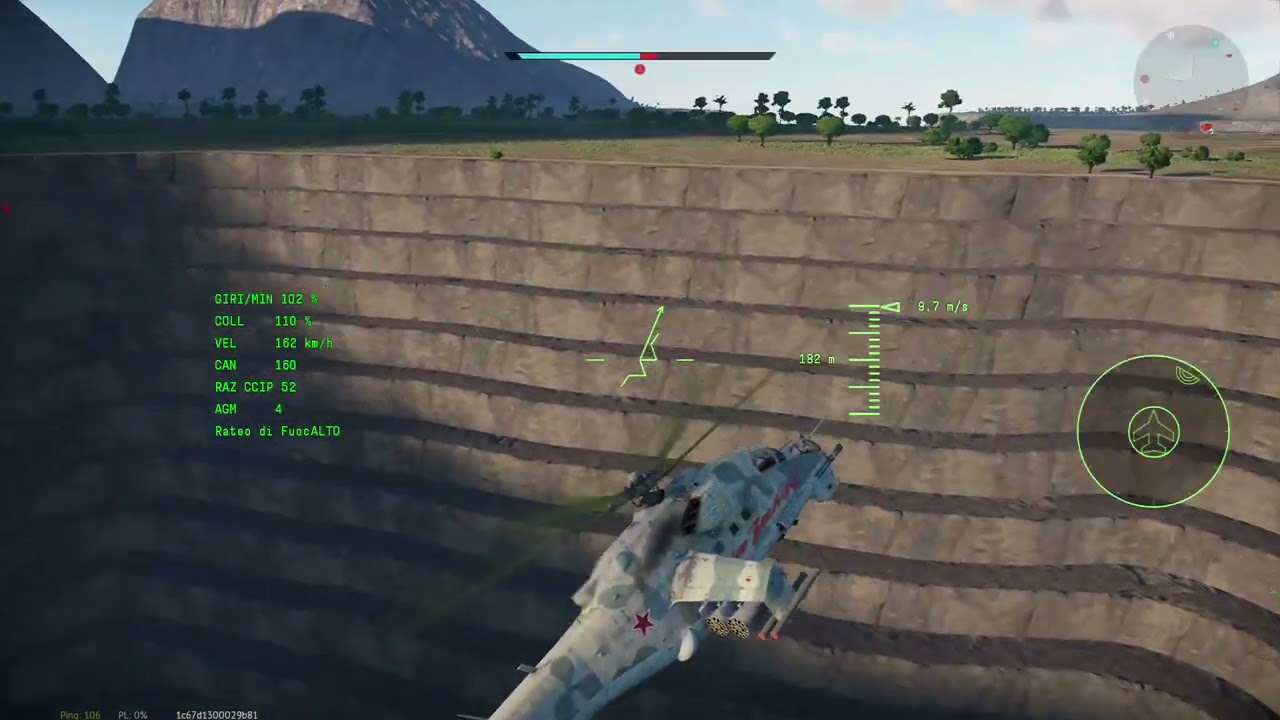 War Thunder - there is a mine in the island map heli PvE - YouTube