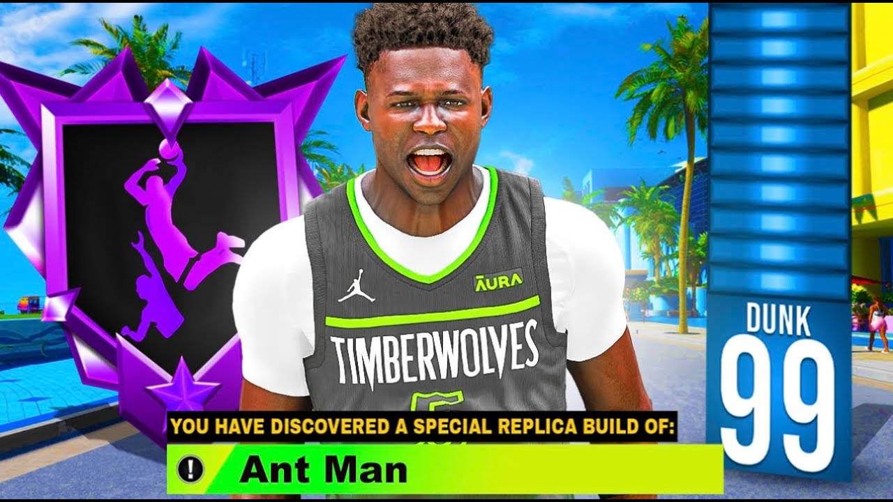 ANTHONY EDWARDS BUILD is PUNISHING REC PLAYERS in NBA 2K24! BEST ...