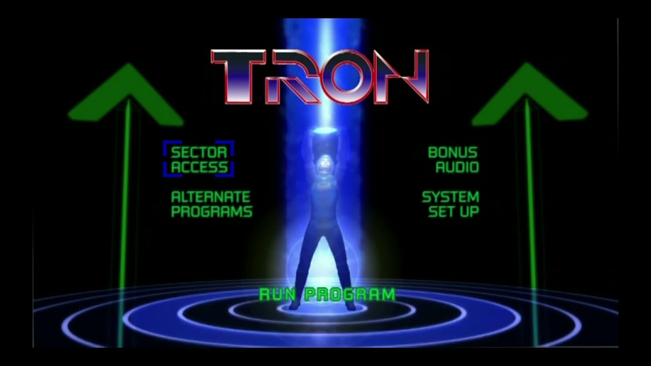 Tron DVD Menu - YouTube