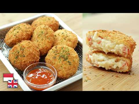 Krispi di Luar, Creamy Gurih di Dalam! Resep CREAMY KANI CROQUETTE [Ide Bekal & Mealprep Praktis]
