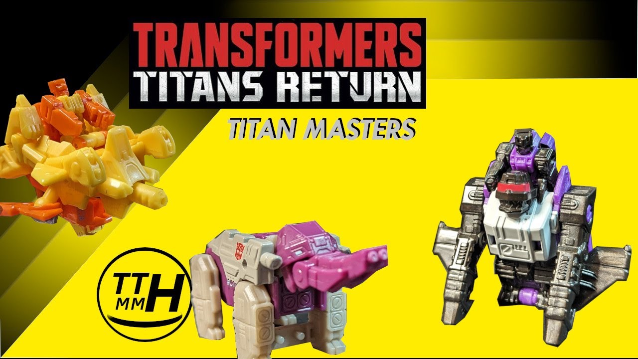 Transformers Titans Return Titan Masters Look Back (Stop Motion) - YouTube
