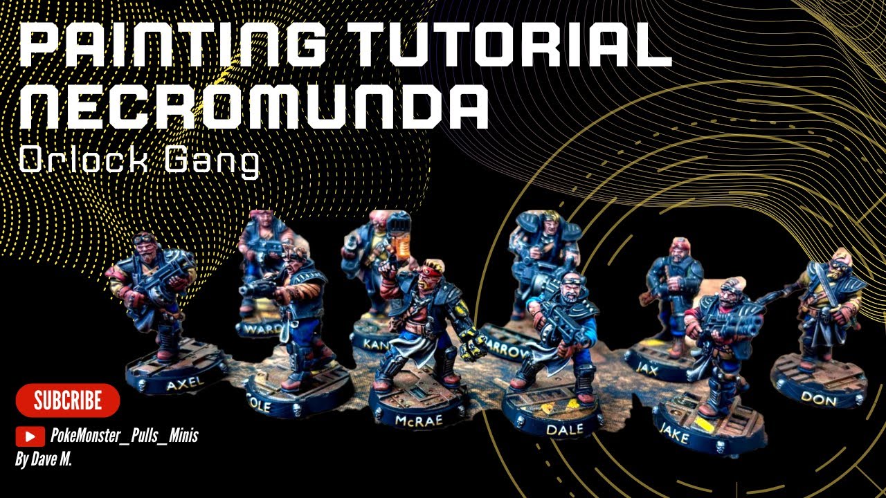 Easy & Quick Painting Tutorial: Necromunda Orlock Gang - YouTube