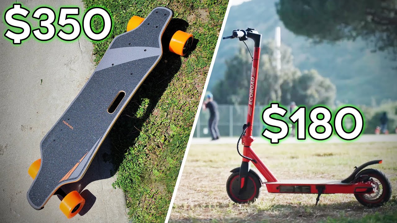The 5 Cheapest Electric Rideables (That Go 10+ Miles) - YouTube
