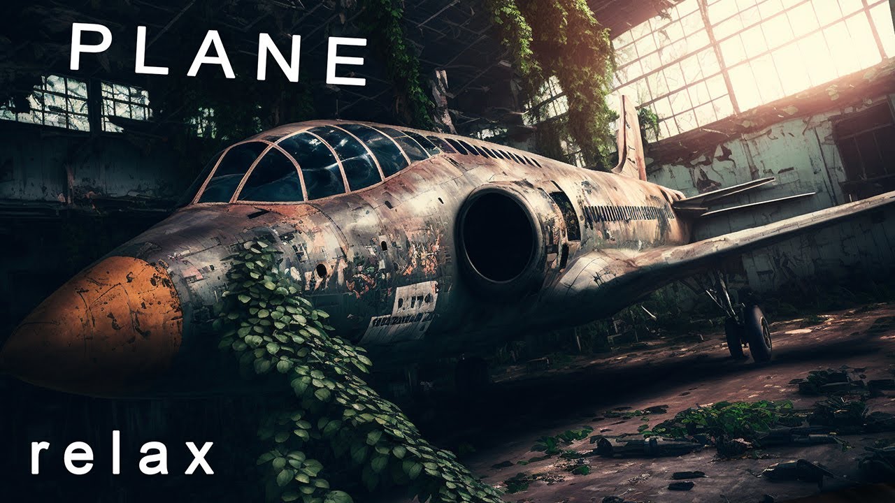 Ambience flight hangar with planes | ambient fantasy chill music for ...
