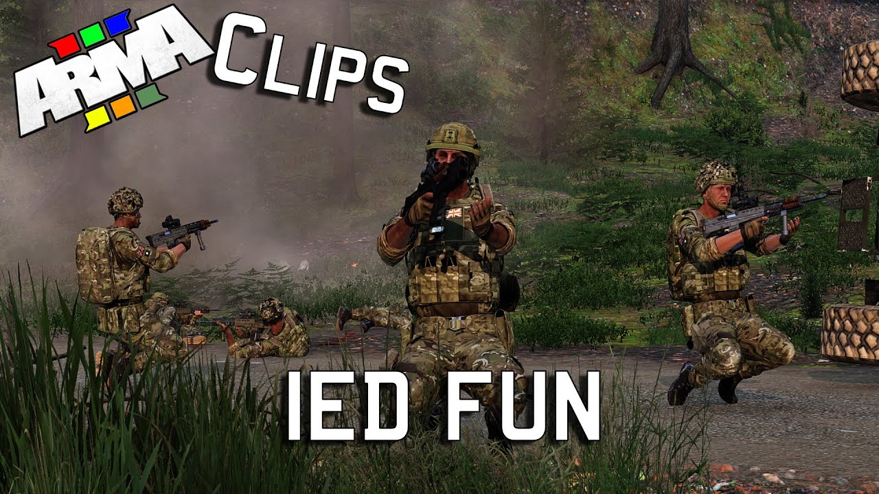 Arma 3 - Clips - IED Fun - YouTube