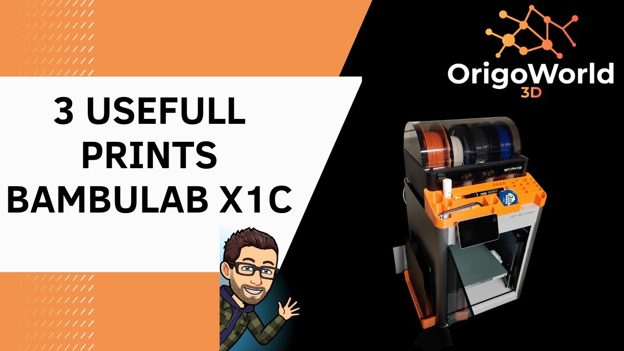 Time Lapse Usefull Prints Bambu Lab X1C - YouTube