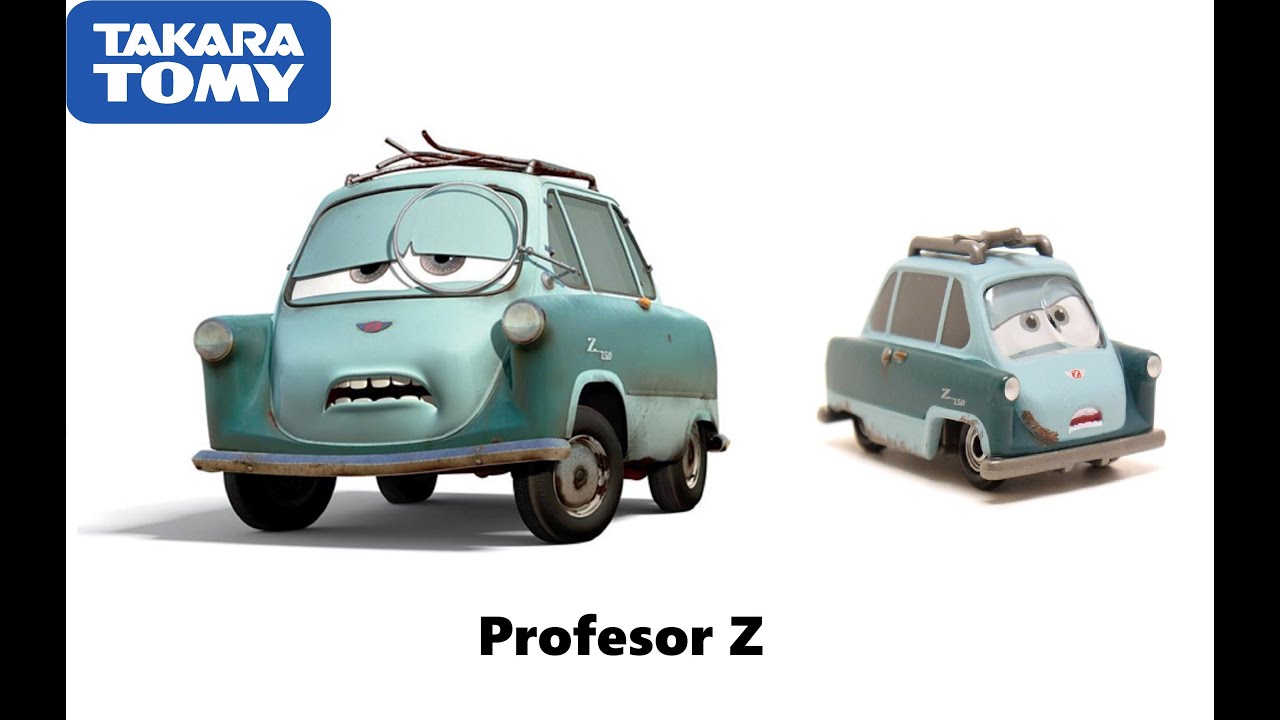 🏎️ Descubre Profesor Z -Tomy Takara -Tomica- "Cars 2"Pixar/Disney ...