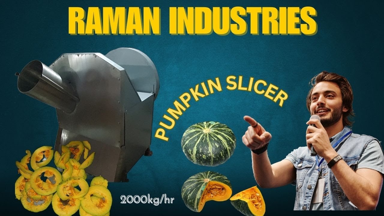 Pumpkin Slicer Machine - YouTube