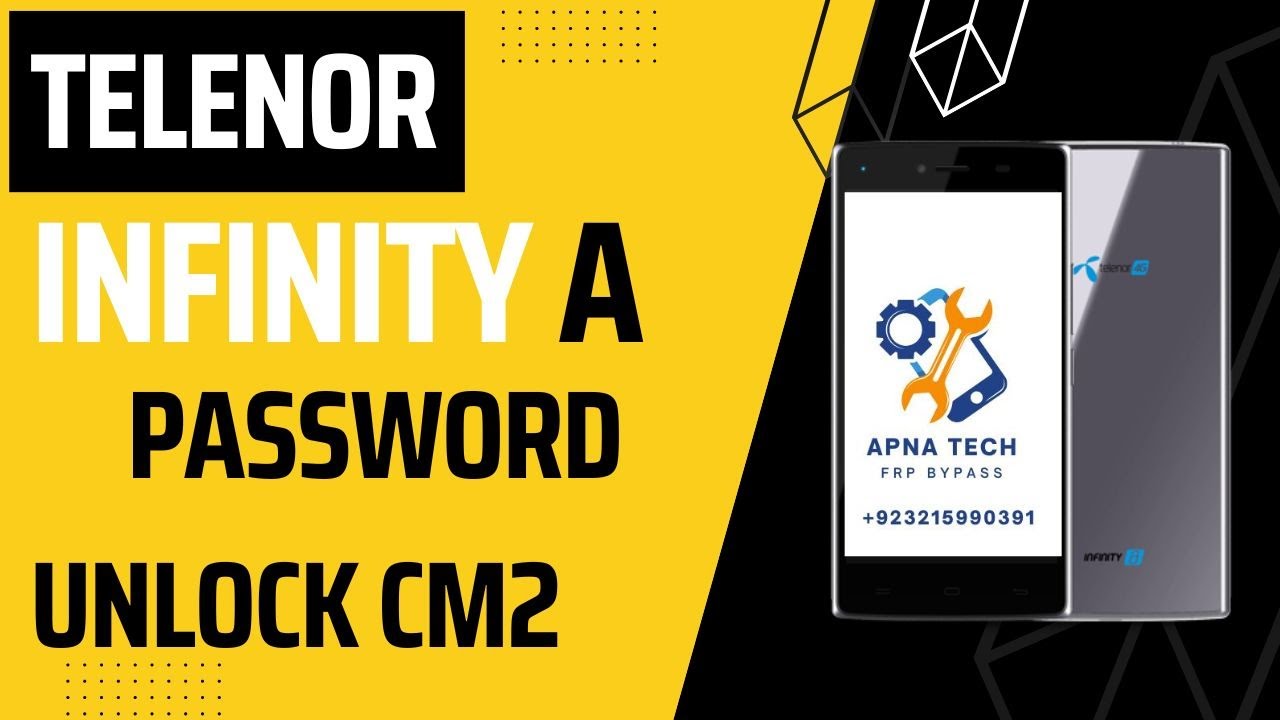 How To Unlock Telenor Infinity A Frp Using This 100% Working Solution ...