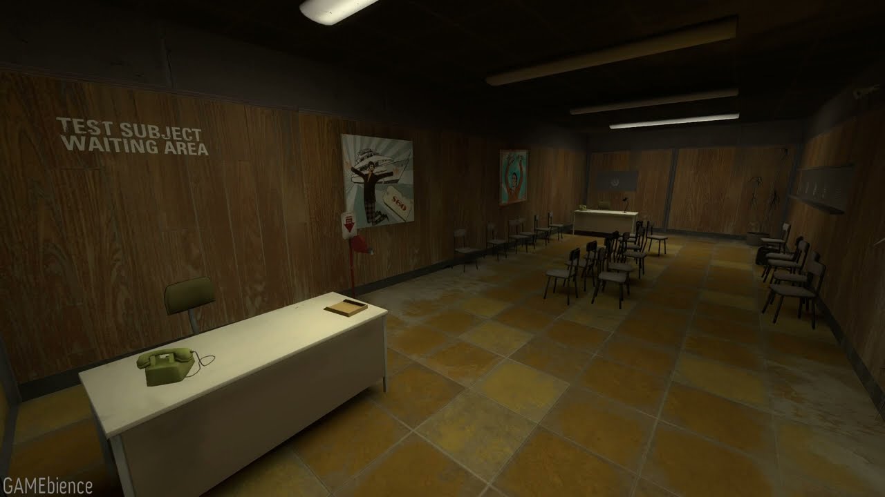 3 Hour - Portal 2 - Test Subject Waiting Area Ambience - YouTube