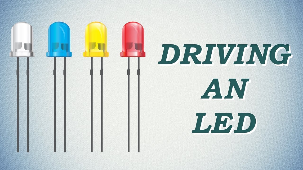 LED series resistor calculation - How to design LED circuits - YouTube