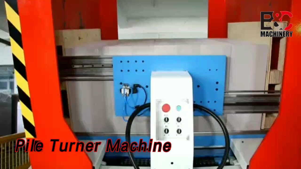 Automatic Pile Turner Machine Stacker 1900mm 22kw High Efficiency - YouTube