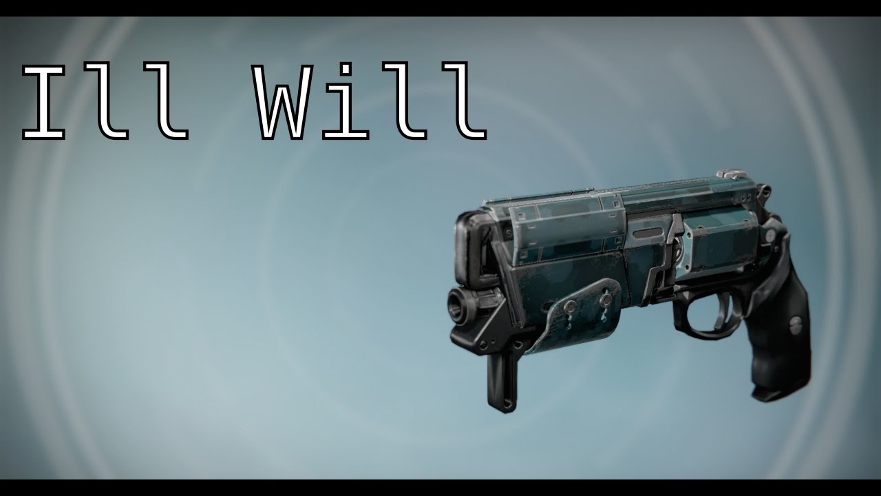 Destiny Ill Will Weapon Test - YouTube