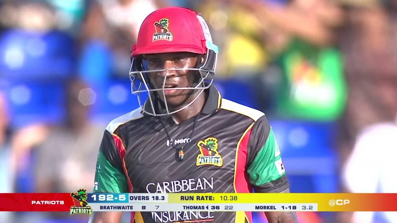 Devon Thomas smacks a few sixes - YouTube