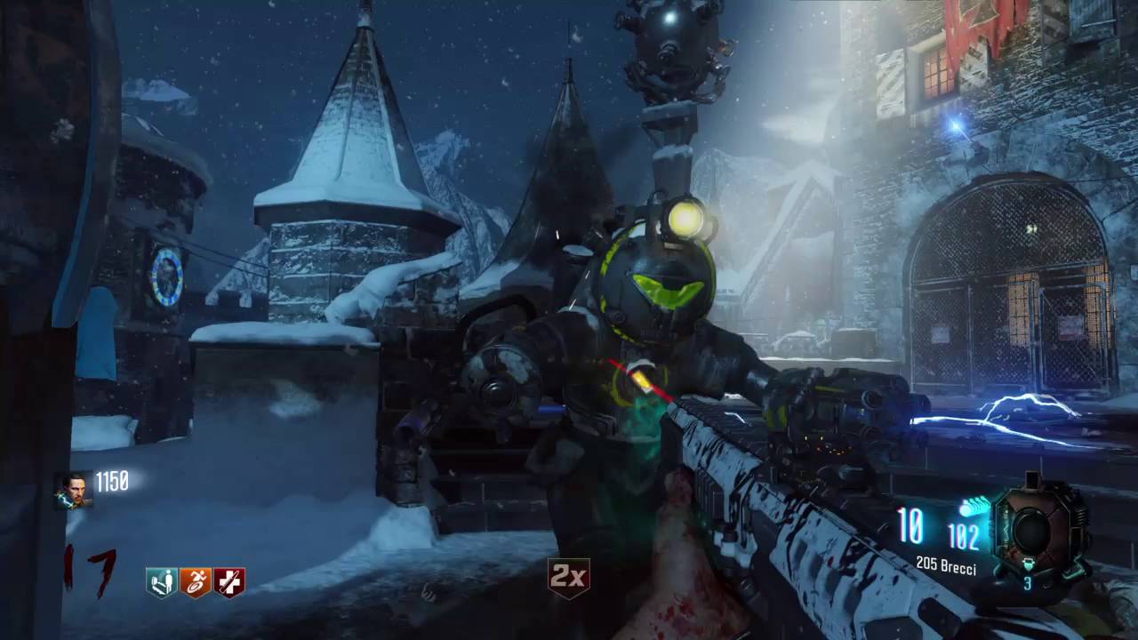COD BO3 Der Eisendrache Lucky Panzer Dodging - YouTube