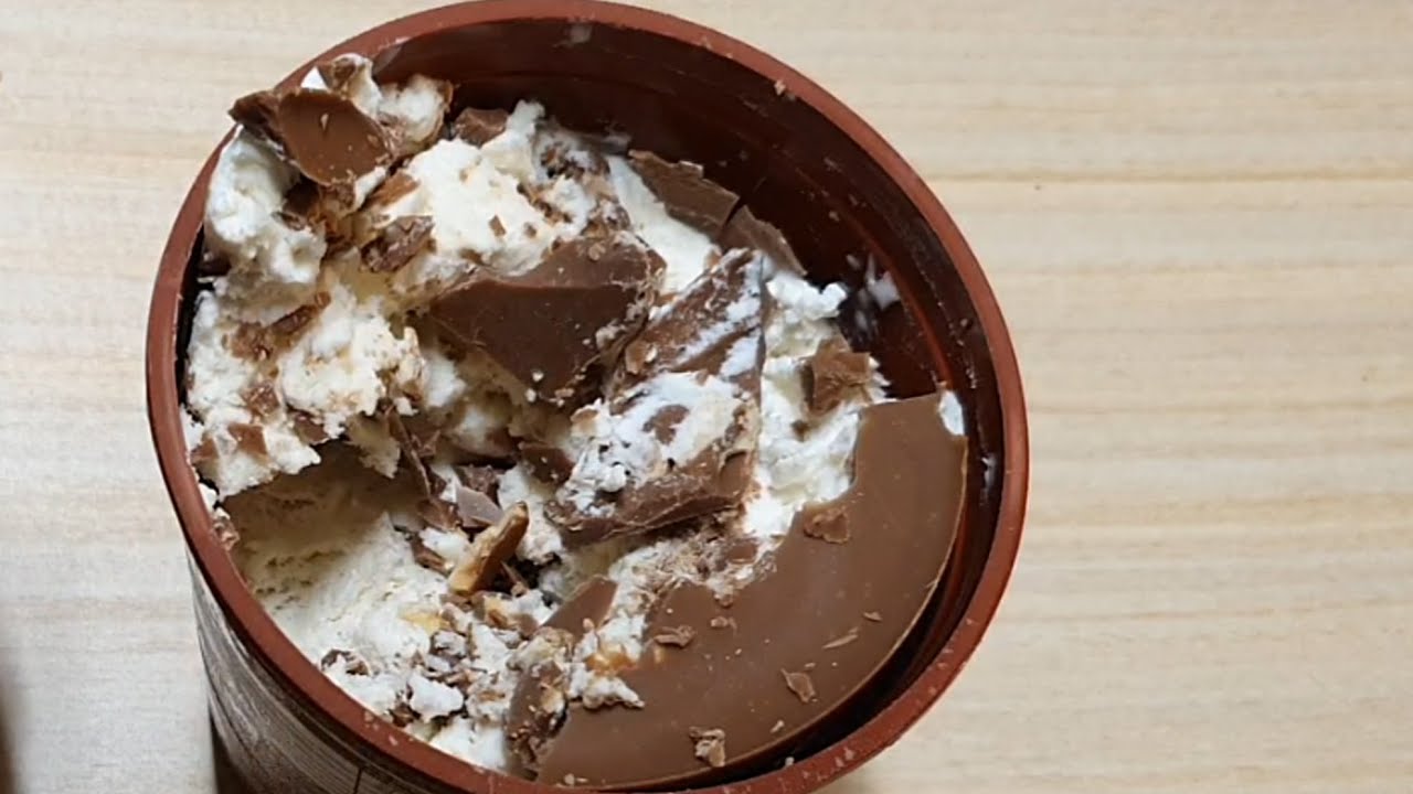 Unboxing Magnum Cracked Ice Cream Almond Flavor - YouTube