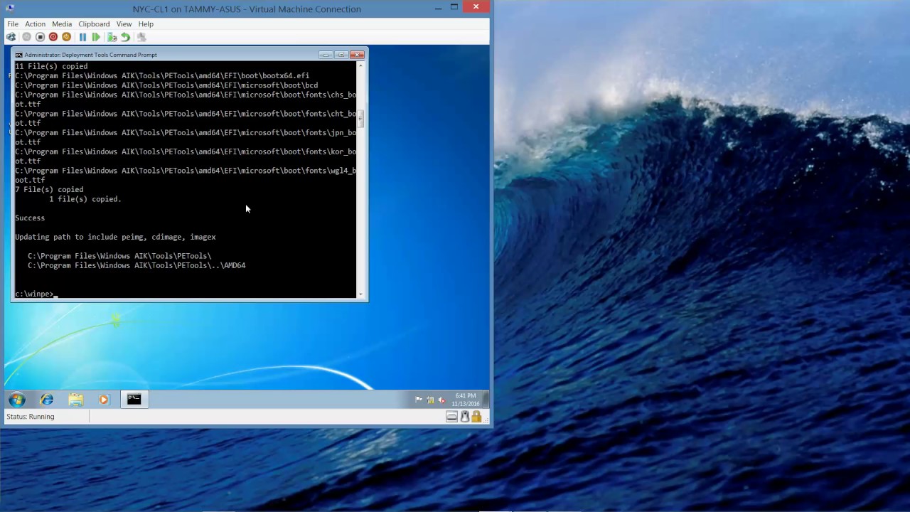70 680 Lab 4 Exercise 4 3 Creating a Windows PE Boot Image - YouTube
