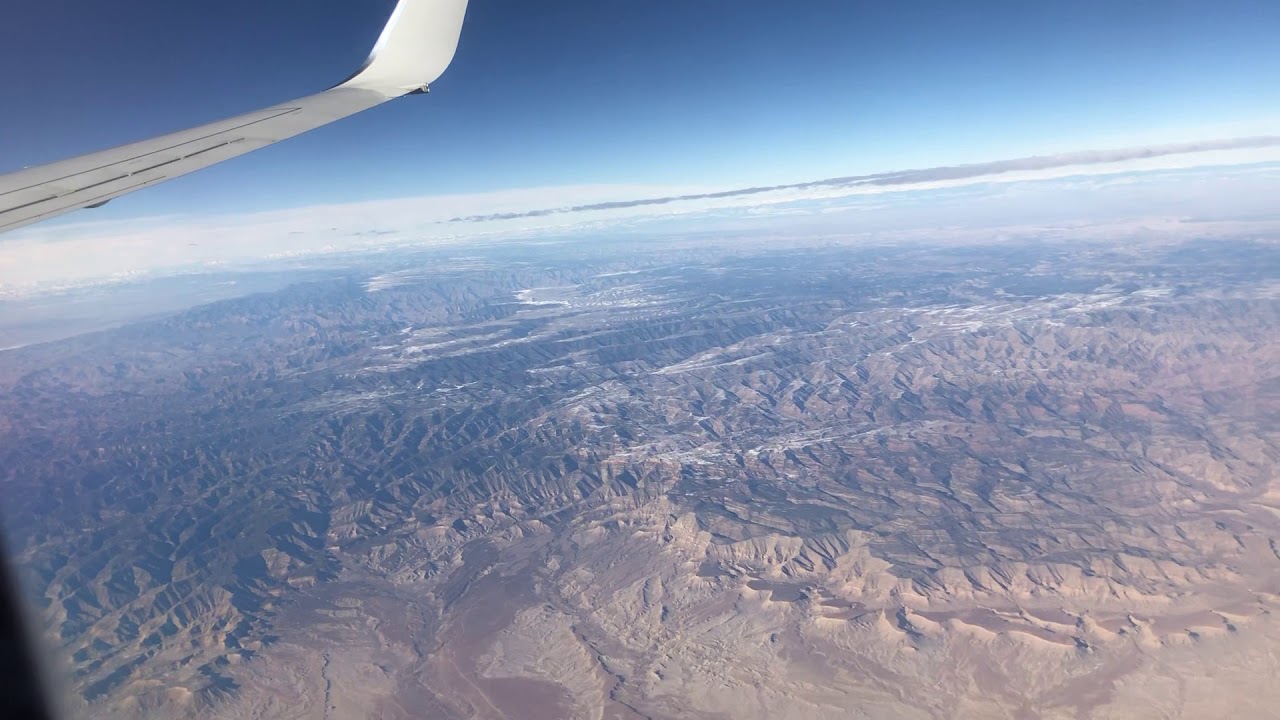 Flying to Las Vegas Dec 2018: Moab, Utah - YouTube