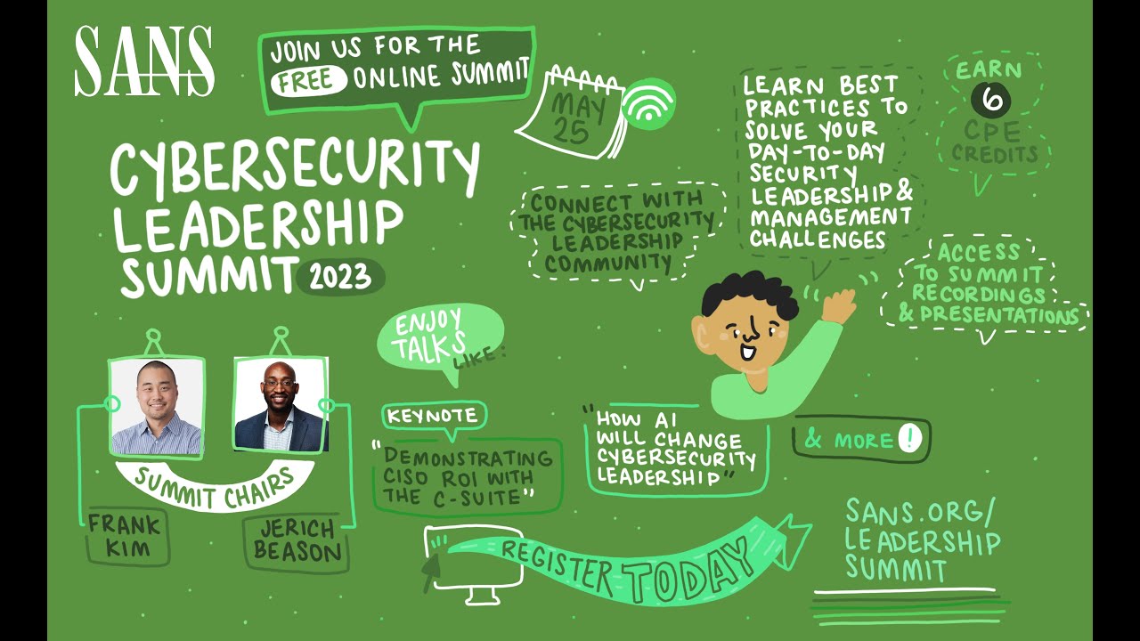 SANS Cybersecurity Leadership Summit 2023 - YouTube