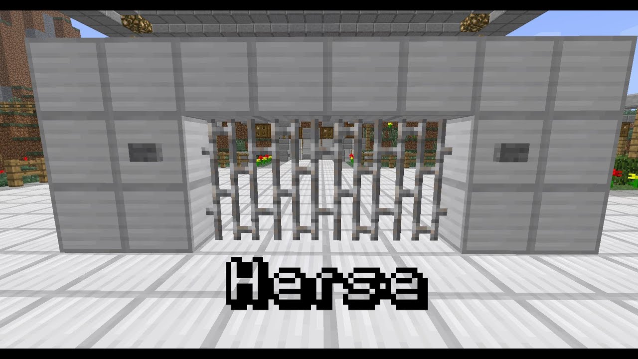 [Minecraft] Tuto redstone | #15 Herse [FR] - YouTube