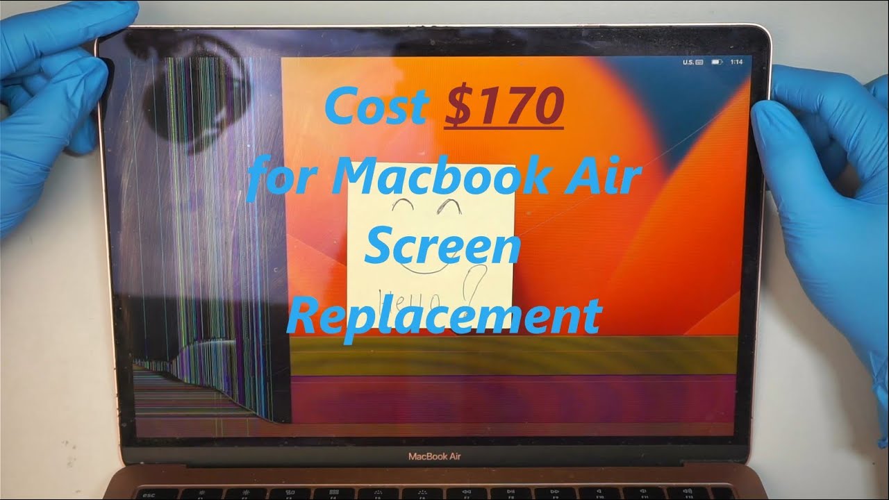 Macbook Air A1932 Screen Replacement - YouTube
