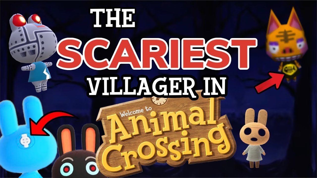 who is the SCARIEST animal crossing villager? - YouTube