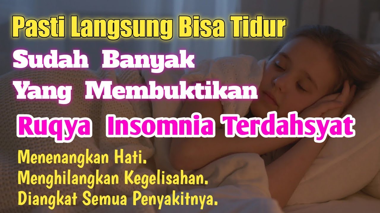 ALHAMDULILLAH, BISA LANGSUNG TIDUR. CUMA DENGARKAN 5 MENIT SAJA ...