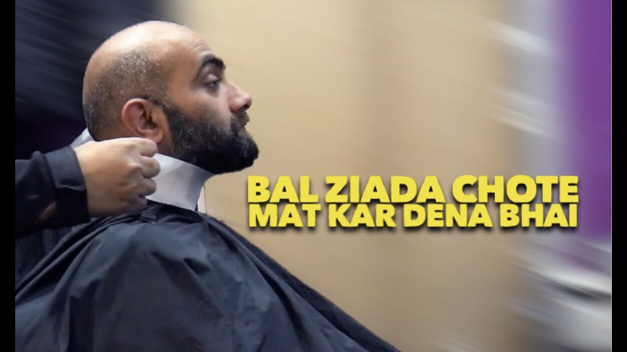 I visited Pakistani barber shop in Paris - YouTube