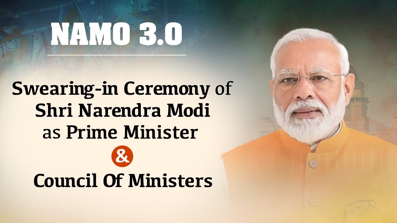 Shri Narendra Modi Oath Ceremony Live | Modi's Cabinet 2024 Live | Modi ...