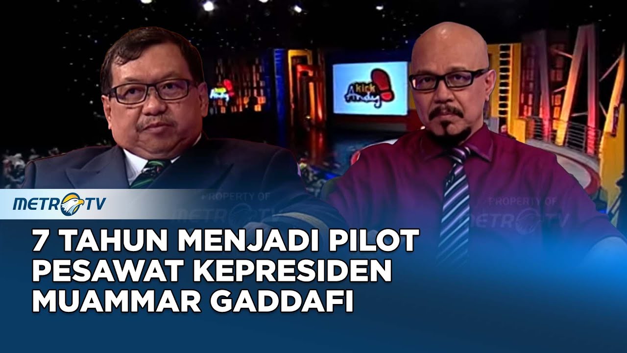 Pilot Indonesia yang Menjadi Pilot Pesawat Kepresidenan Muammar Gaddafi ...