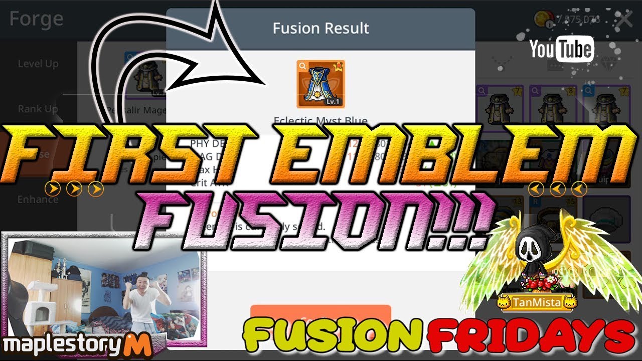 FusionFridays Episode 3- Fusing my first Emblem item - YouTube