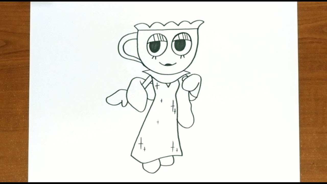 How to Draw TEAGAN FROM DANDY'S WORLD - YouTube