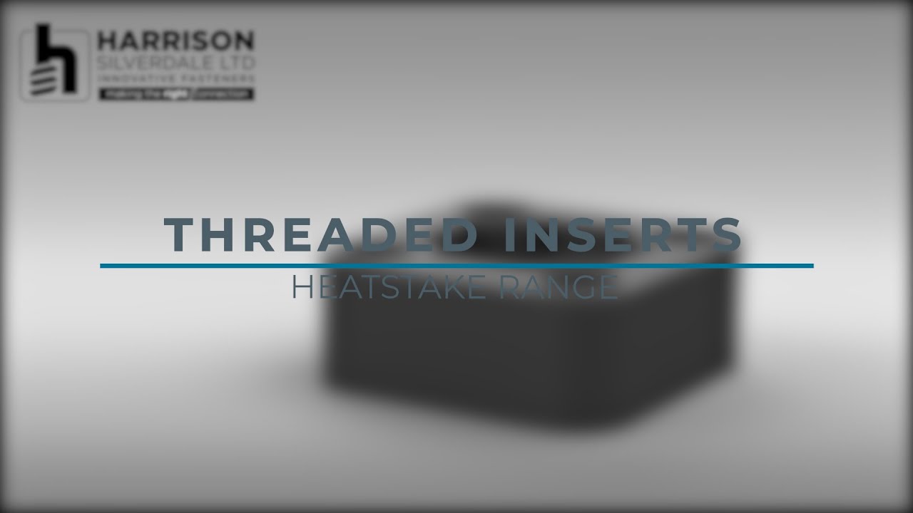 Threaded Insert (Heat Stake Stud) Application - YouTube
