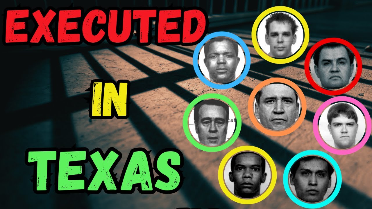 All the people EXECUTED in TEXAS I Time on Death Row, Last Words, Last ...