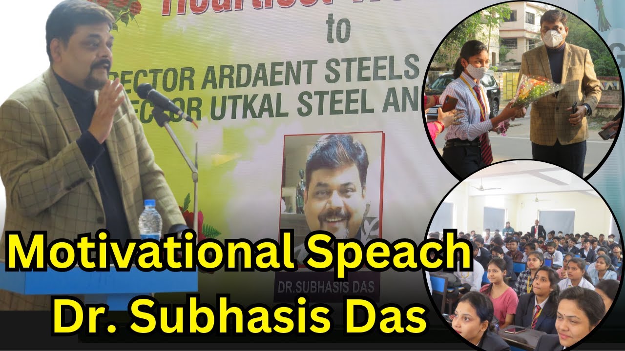 Dr Subhasis Das's Motivational Speach In Lakshya Institute of Technology || Director Of Utkal ...