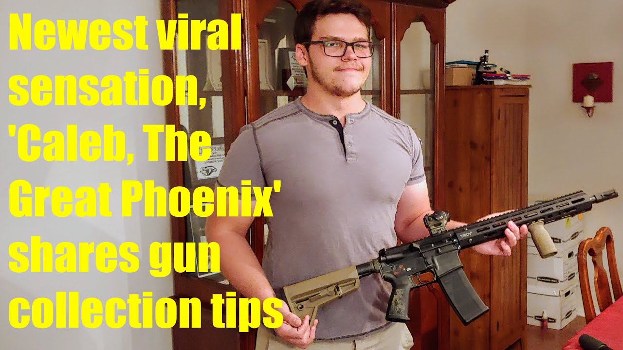 Newest viral sensation, 'Caleb, The Great Phoenix' shares gun ...