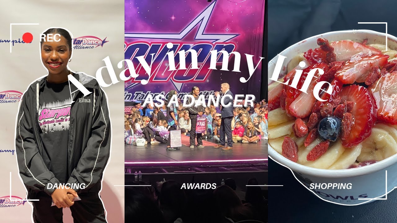 A DAY IN MY LIFE AS A DANCER | grwm, competition, shopping - YouTube