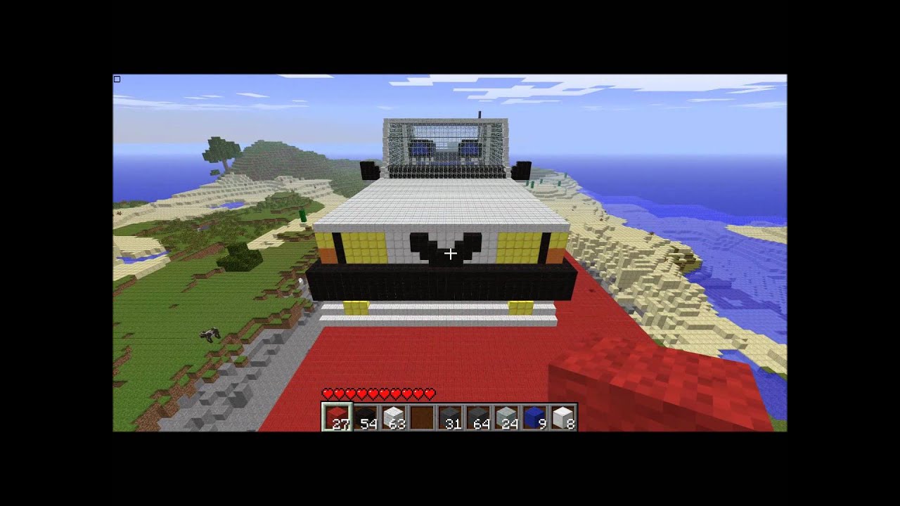 Minecraft: Volvo 740 - YouTube