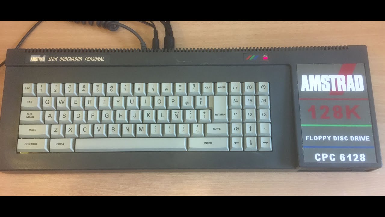 Amstrad CPC 6128 Part 2 - YouTube