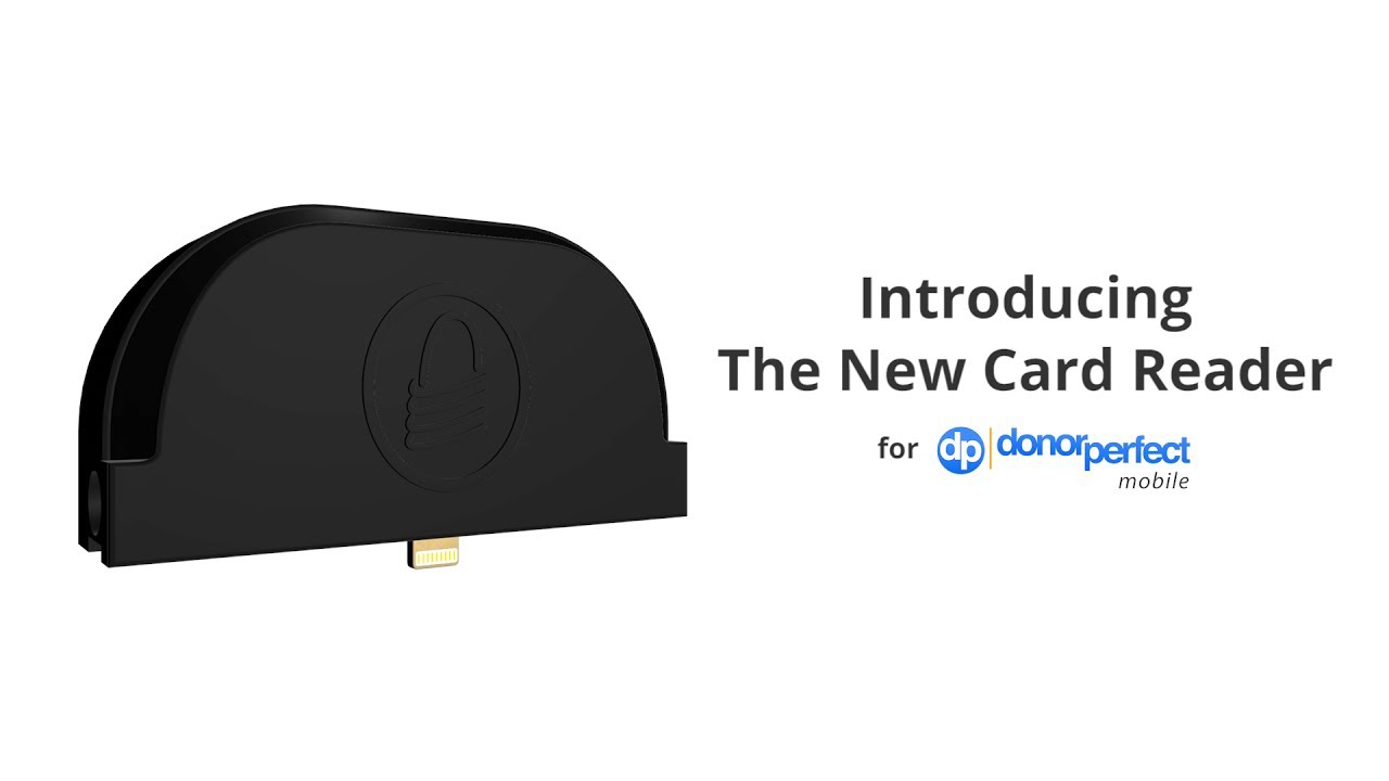 DonorPerfect Mobile Card Reader Promo - YouTube