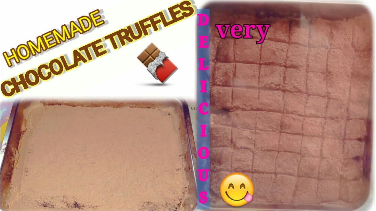 CHOCOLATE TRUFFLES | Philippines - YouTube