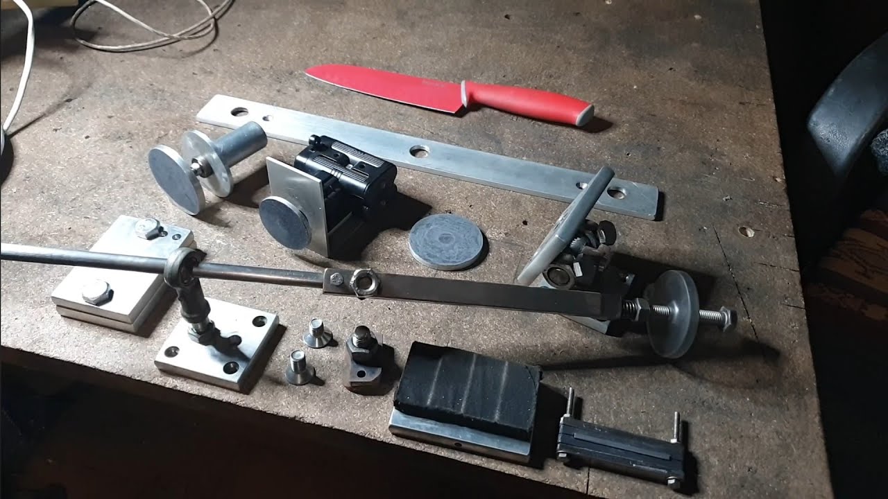 The ultimate knife making tool kit - YouTube